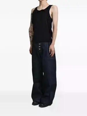 NO/FAITH STUDIOS Raw Japanese Loose-fit Jeans