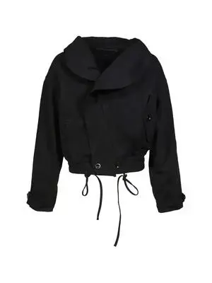 NO/FAITH STUDIOS Asymmetric-collar Cotton Jacket