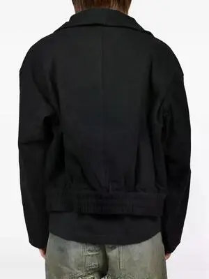NO/FAITH STUDIOS Asymmetric-collar Cotton Jacket