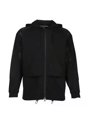WHITE MOUNTAINEERING Layered Zip-up Hoodie - Black