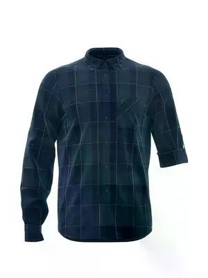 REDELK Check-print Long-sleeve Shirt