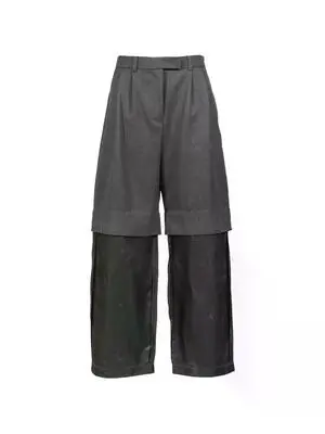 Vaquera Chopped Two-layer Trousers
