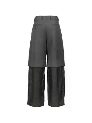 Vaquera Chopped Two-layer Trousers