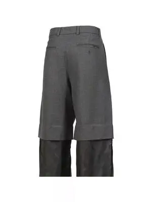 Vaquera Chopped Two-layer Trousers
