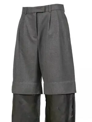 Vaquera Chopped Two-layer Trousers
