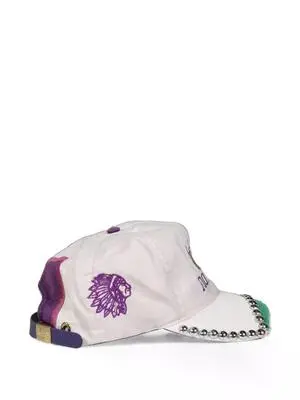 JOSHUA J. Scrap Cap Stud-embellished Baseball Cap