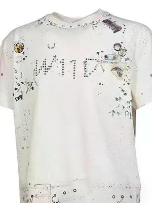 We11Done Trompe-l'oeil Pierced T-shirt