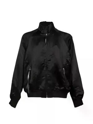 POST ARCHIVE FACTION Opening Mock-neck Bomber Jacket - Black