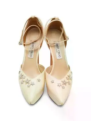 JIMMY CHOO Star-studded Platform Pumps