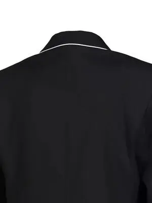 ERNEST W. BAKER Trim Double-breasted Blazer