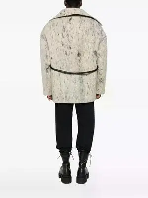 Rick Owens Dracucollar Extreme-collar Coat