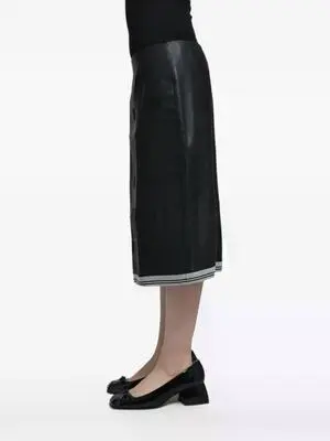 URTE KAT Graphic-print Midi Skirt