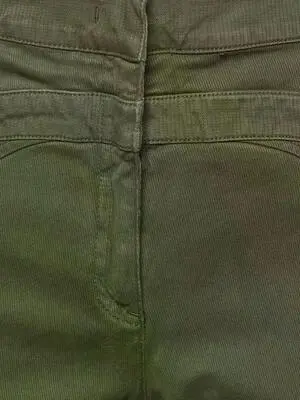 See By Chloé Cropped Panelled Straight-leg Trousers