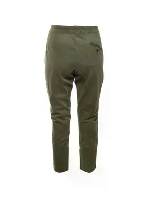 See By Chloé Cropped Panelled Straight-leg Trousers