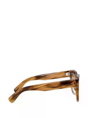 Oliver Spencer Melery Square-frame Sunglasses