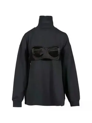 Vaquera Balconette-bra Turtleneck Sweatshirt