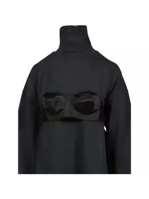 Vaquera Balconette-bra Turtleneck Sweatshirt