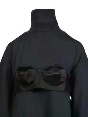 Vaquera Balconette-bra Turtleneck Sweatshirt