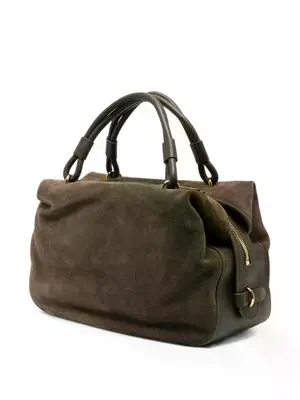 COCCINELLE Suede-finish Leather Tote Bag