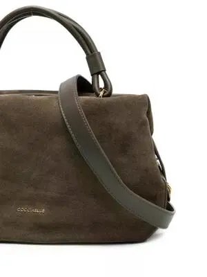 COCCINELLE Suede-finish Leather Tote Bag