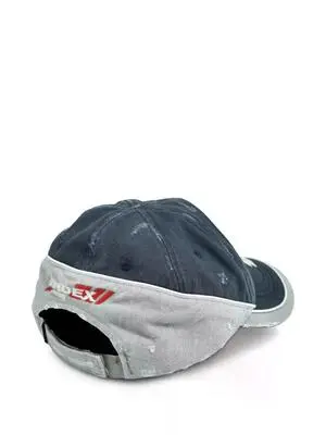 PROTOCOL INDEX Distressed Baseball Cap - Blue