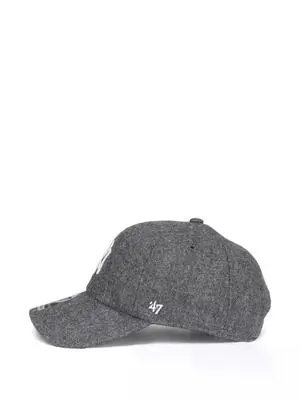 SPORTY & RICH Yankees Serif Wool-blend Baseball Cap