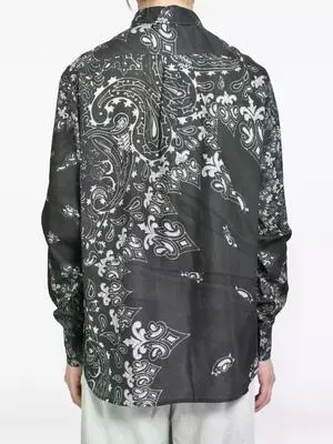 MASU Paisley-print Shirt
