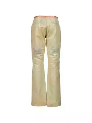 LA MASKARADE Painted Leather Trousers