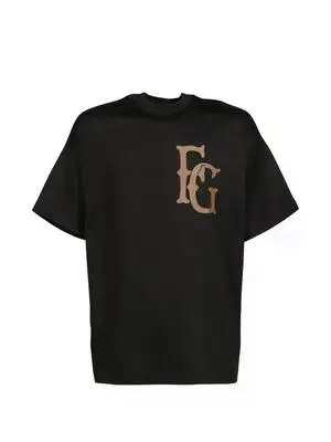 Fear Of God 43 Graphic-print Wide-fit T-shirt - Black