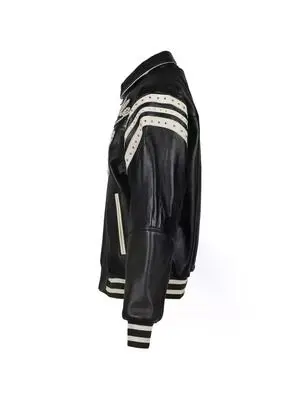 PELLE PELLE Studded Logo-patch Jacket