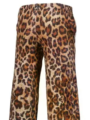 LA MASKARADE Leopard-print Track Pants