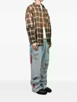 SATOSHI NAKAMOTO Nessa Patchwork Jeans
