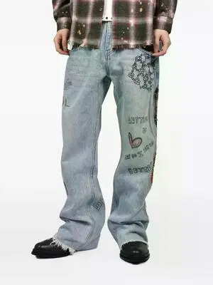 SATOSHI NAKAMOTO Nessa Patchwork Jeans