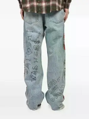 SATOSHI NAKAMOTO Nessa Patchwork Jeans