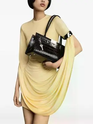 SEEN USERS Croc-effect Shoulder Bag