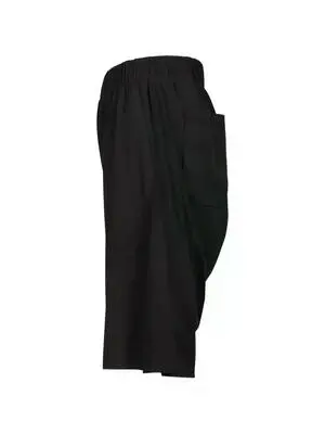 WHITE MOUNTAINEERING Sarouel Elasticated Shorts - Black