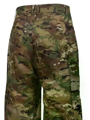 XLIM Ep.9 01 Camouflage-print Wide-leg Trousers