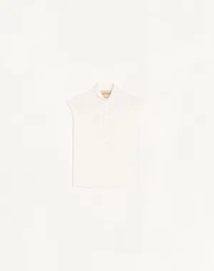 Valentino Garavani Embroidered Poplin Shirt - White