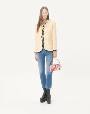 Valentino Garavani Devain Small Embroidered Shoulder Bag