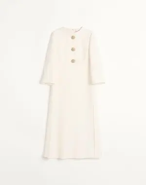 Valentino Garavani Crepe Couture Midi Dress