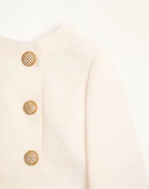 Valentino Garavani Crepe Couture Midi Dress
