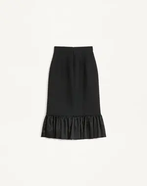 Valentino Garavani Crepe Couture Midi Skirt