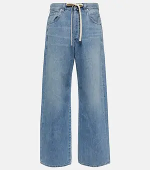 Citizens Of Humanity Low-rise Wide-leg Jeans - Blue