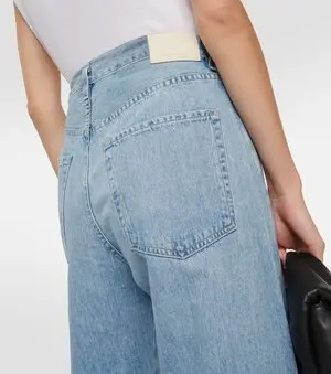 Citizens Of Humanity Low-rise Wide-leg Jeans - Blue