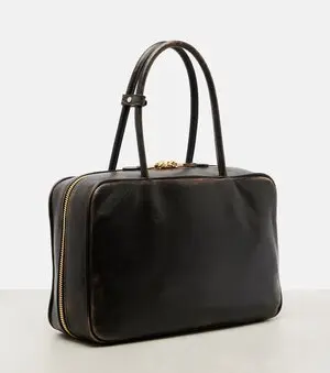 Miu Miu Beau Leather Tote Bag