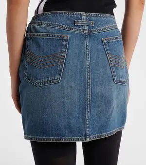 JEAN PAUL GAULTIER Denim Miniskirt