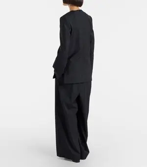 TOTEME Wool Wide-leg Pants
