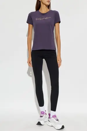 EA7 Sequin Logo T-shirt