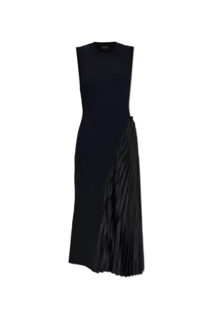 Emporio Armani Dress With A Pleated Insert