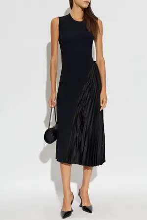 Emporio Armani Dress With A Pleated Insert